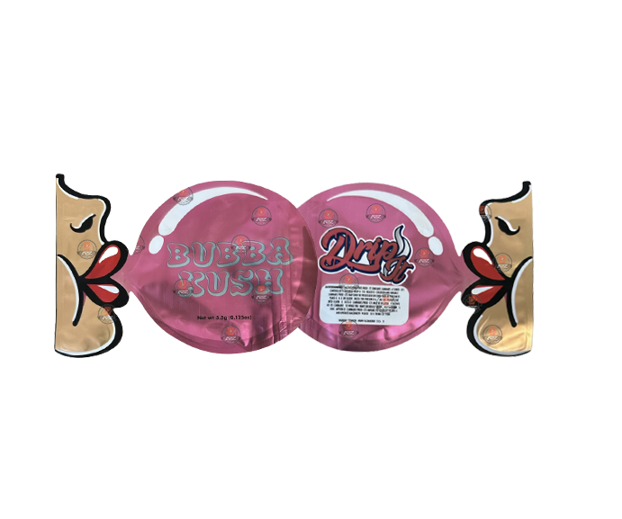 Bubba Kush 3.5G Mylar Bag Die cut Packaging Only conditio Bubba Kush 3.5G Mylar Bag Die cut Packaging Only conditio