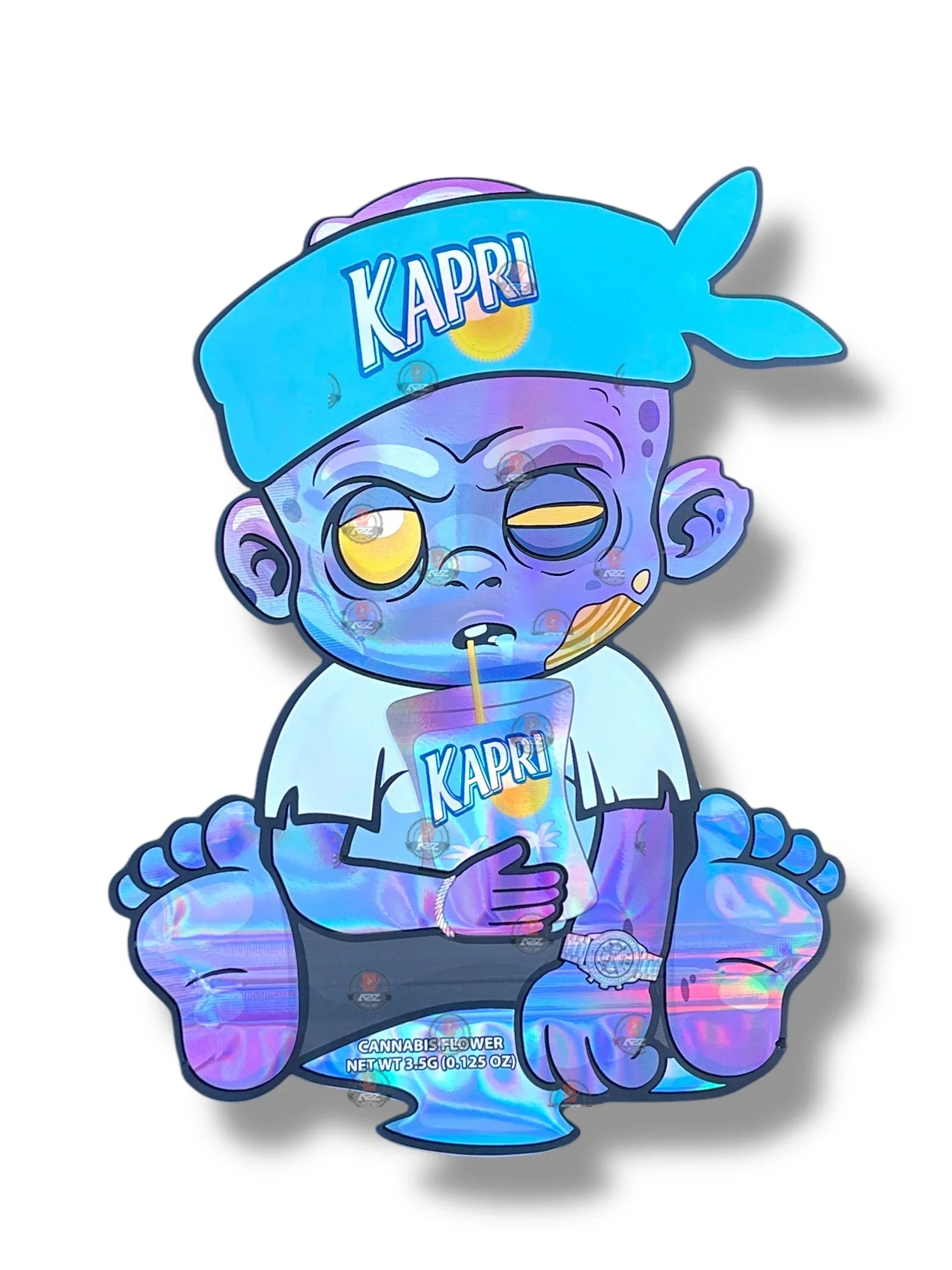 High Tolerance Couch Potato Mylar Bag 3.5g shape bag