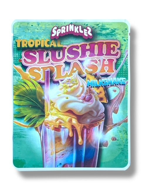 Sprinklez Tropical Slushie Splash Milkshake 3.5G Mylar Bags -With stic